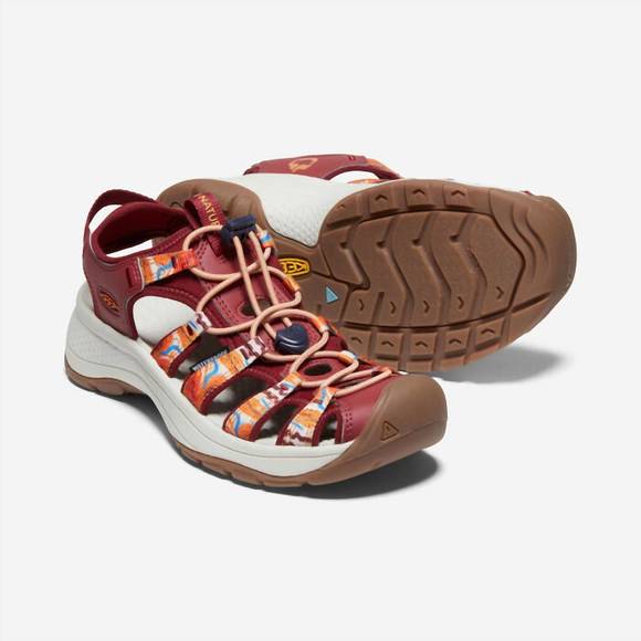 Keen | Shoes | New Keen Astoria West Fisherwoman Sandal In Orange Wave ...